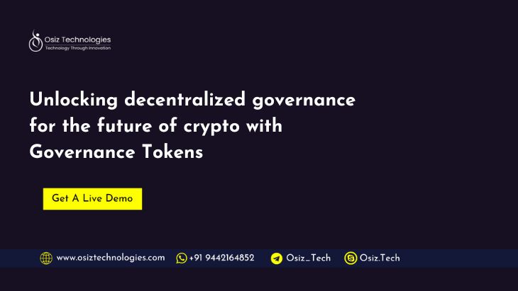 Build Powerful Crypto Governance Tokens with Osiz