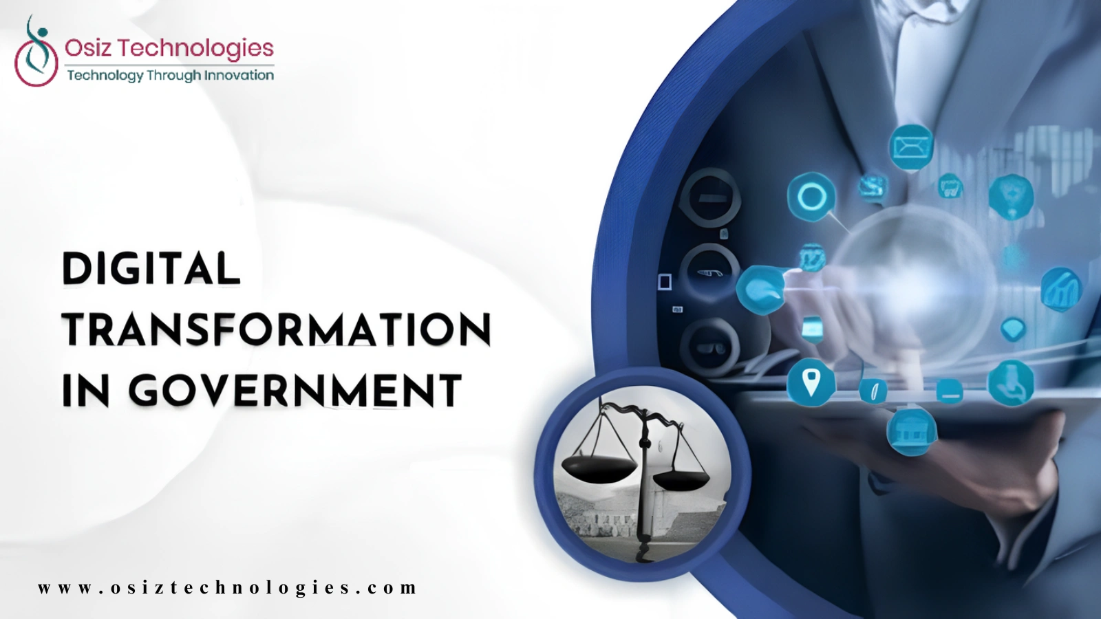 Digital Transformation for Government Sector - Osiz Technologies