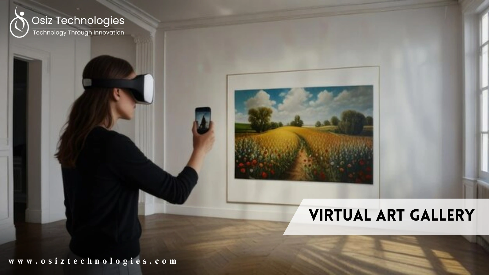Virtual Art Gallery Portfolio | Osiz